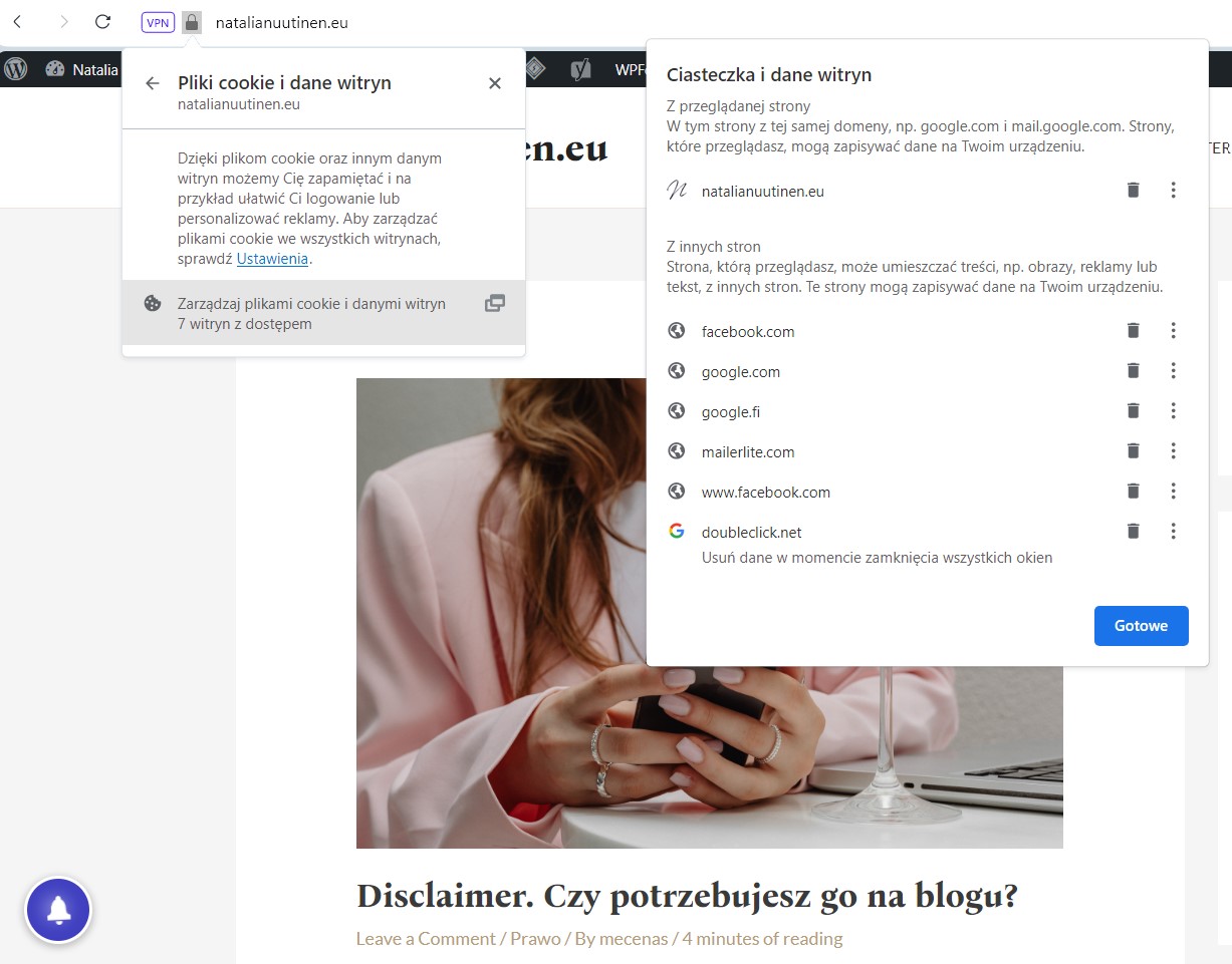 Diclaimer blogowy - co musisz o nim wiedzieć? » Natalia Nuutinen.eu